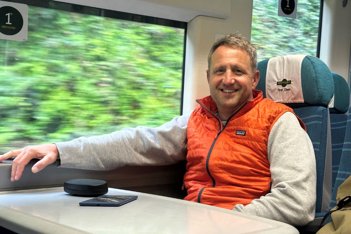 And I'm off! - To the Taj Mahal by Rail